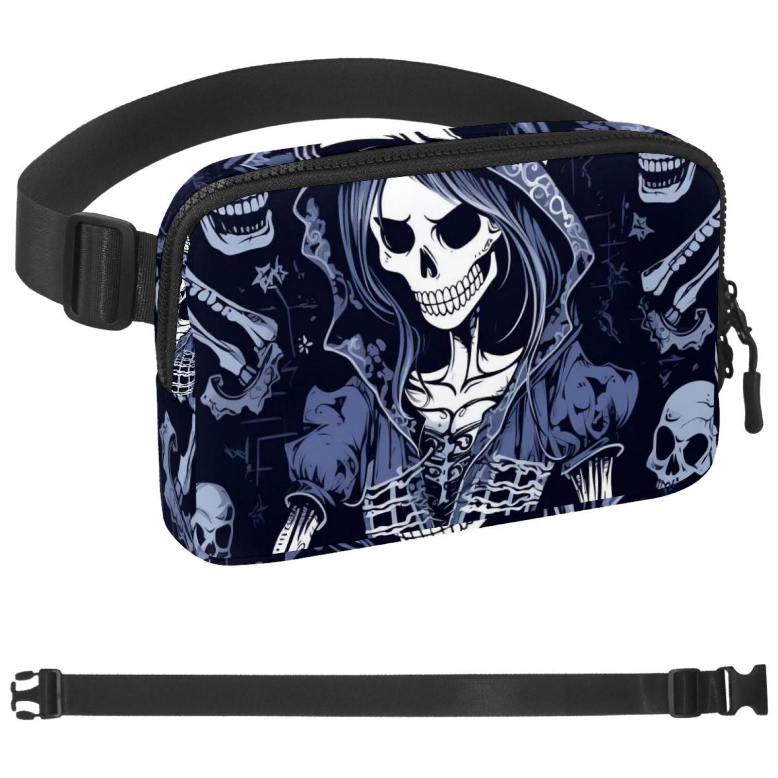 Skeleton Fanny Pack Waist Packs for Men Women, Waist Bag Hip Pack for ...