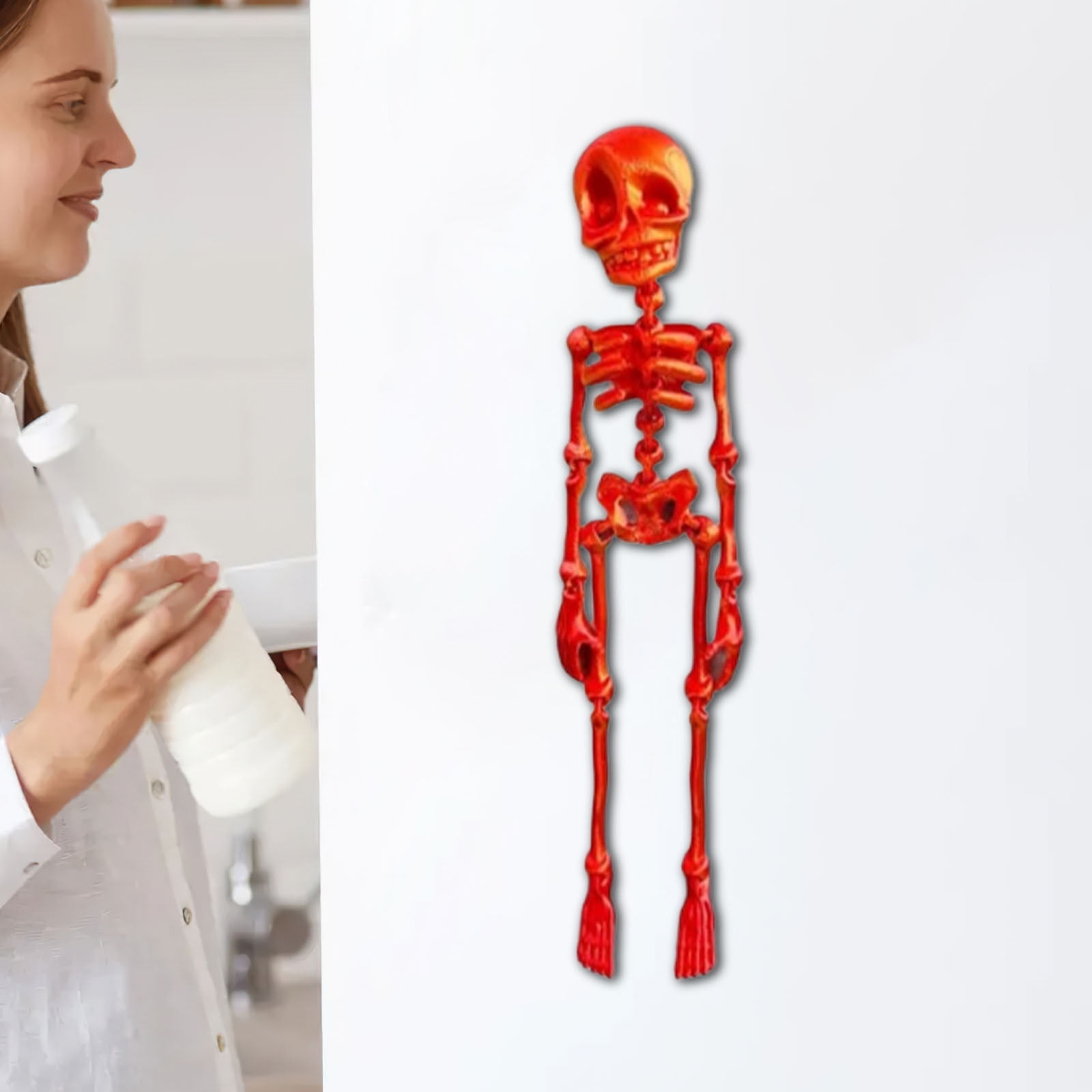 Skeleton Fridge Magnet,3D Printed Funny Goth Skeleton Fridge Magnets ...