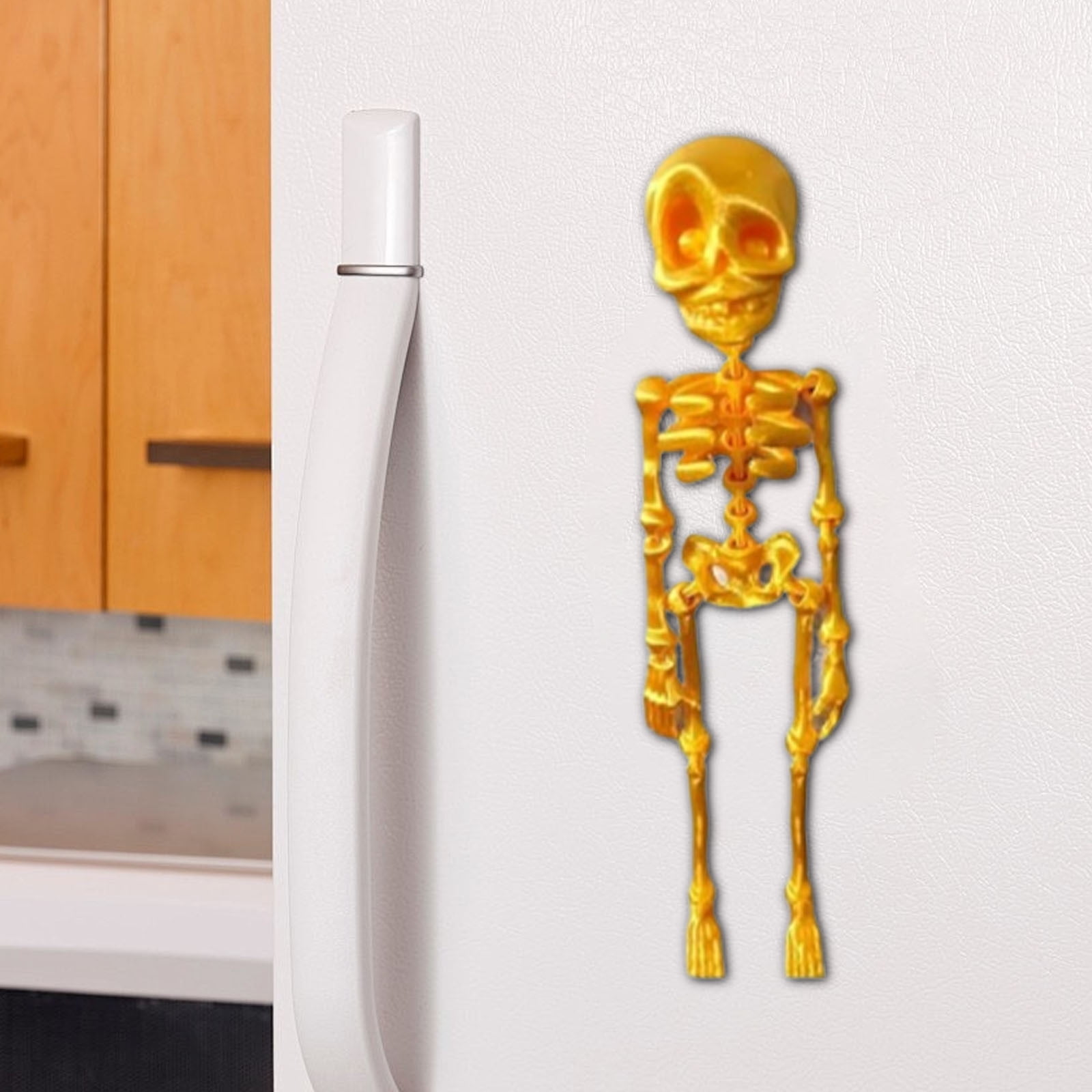 Skeleton Fridge Magnet,3D Printed Funny Goth Skeleton Fridge Magnets ...