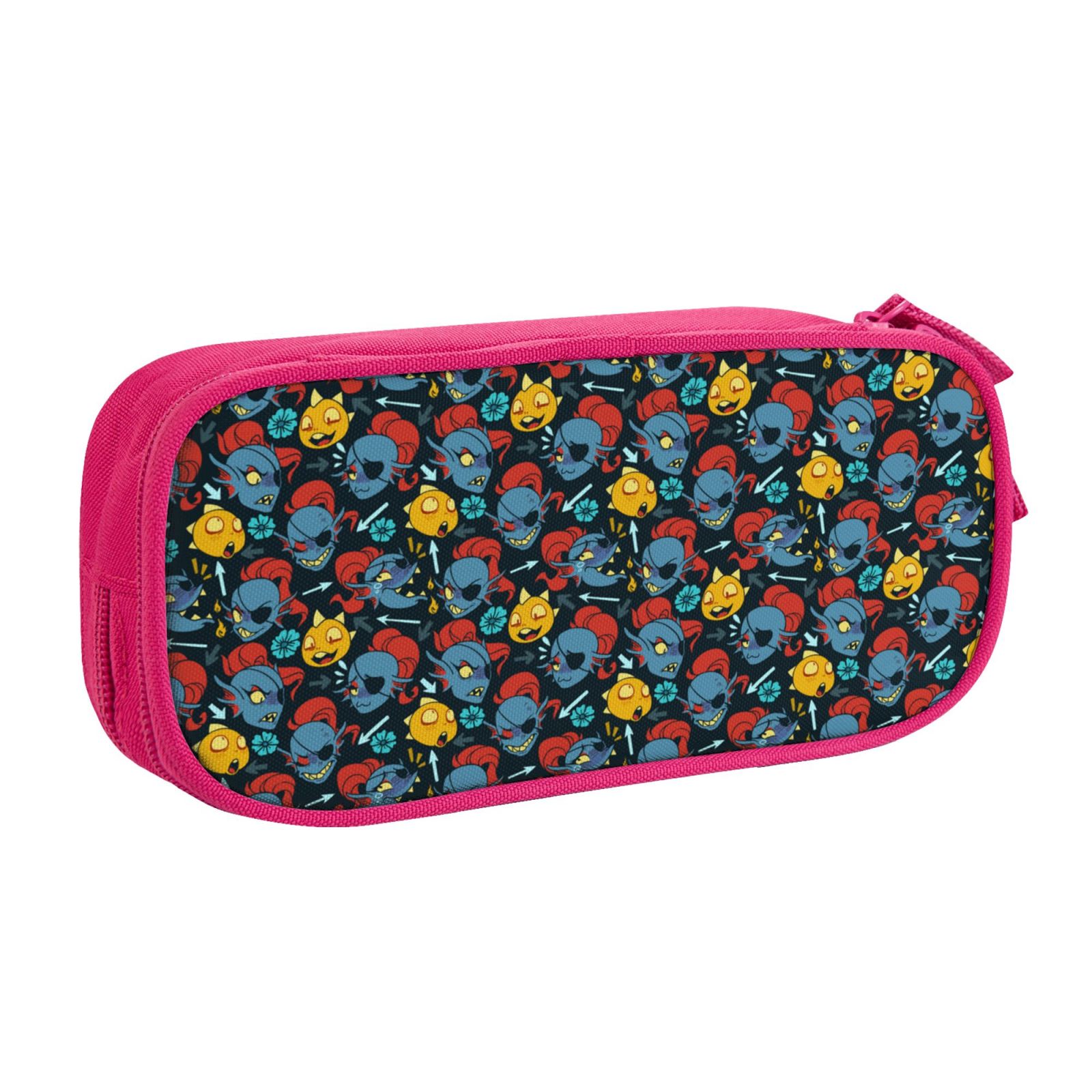 Skeleton Game Undertale Pencil Case Large Capacity Pencilcase Double ...