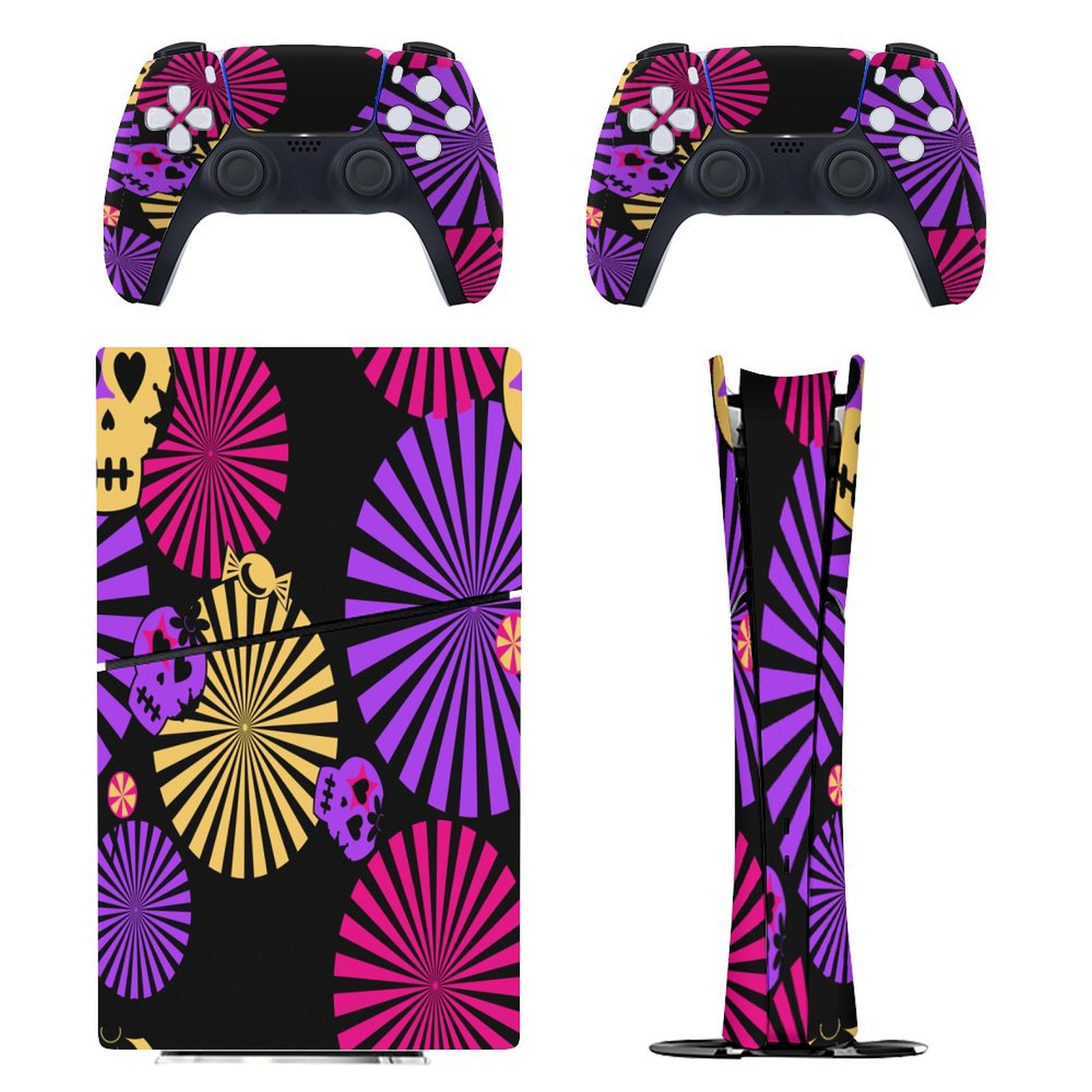 Skeleton, Grotesque PS5/PS5 Slim Digital Disc Skin Sticker For Console ...