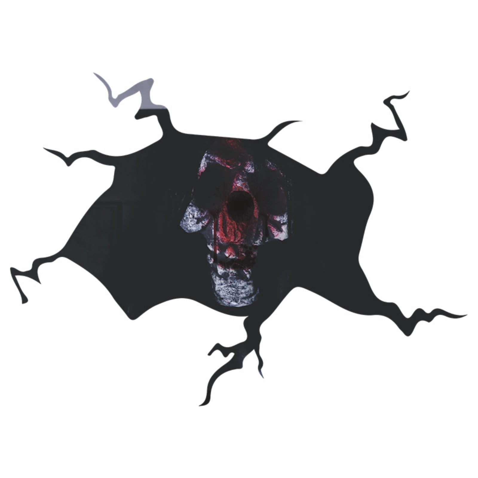 Skeleton Halloween Decorations,Halloween Window Cling Sticker,Halloween ...