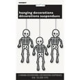Skeleton Halloween Hanging Decorations, 8in, 3ct - Walmart.com
