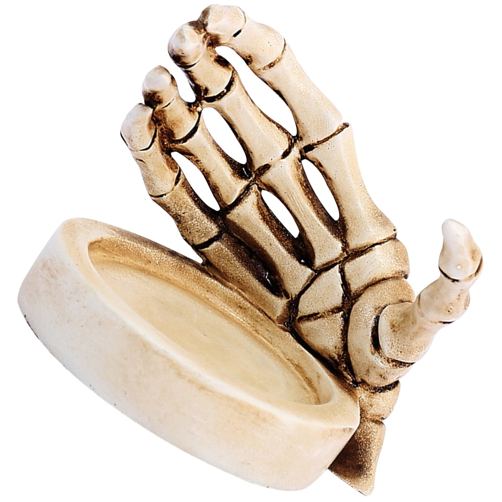 Skeleton Hand Candleholders Haunted House Pillar Candles Candlestick ...