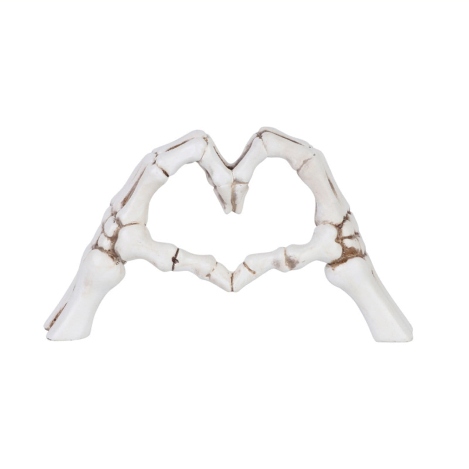Skeleton Hand Halloween Heart Hands Sculpture Hand Bone Hand Heart ...