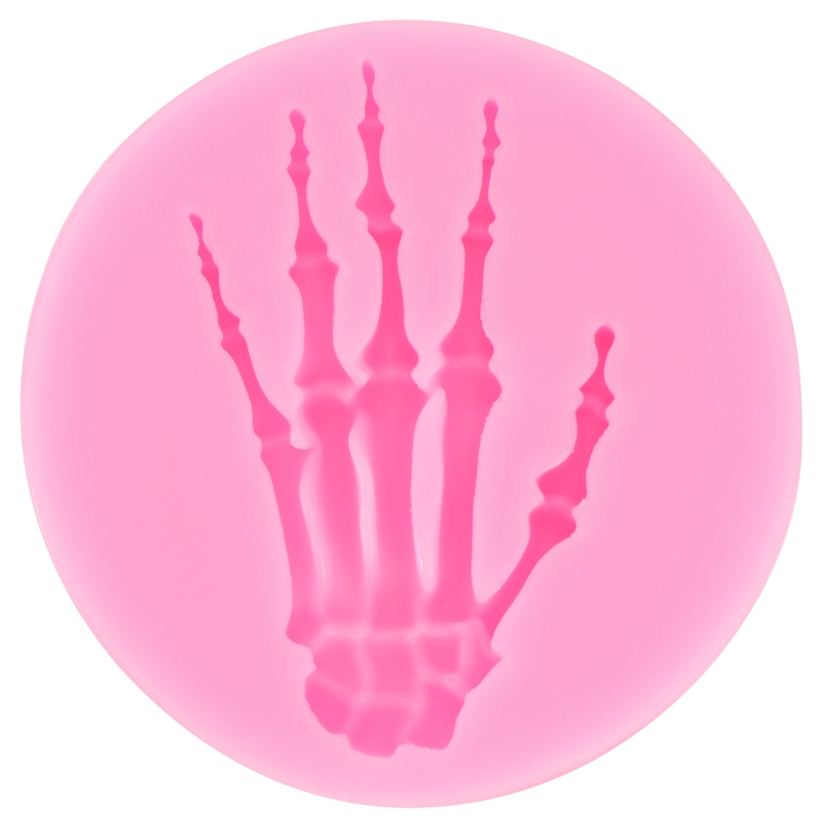 Skeleton Hand Molds Nonstick Halloween Silicone Candy Chocolates Moulds ...