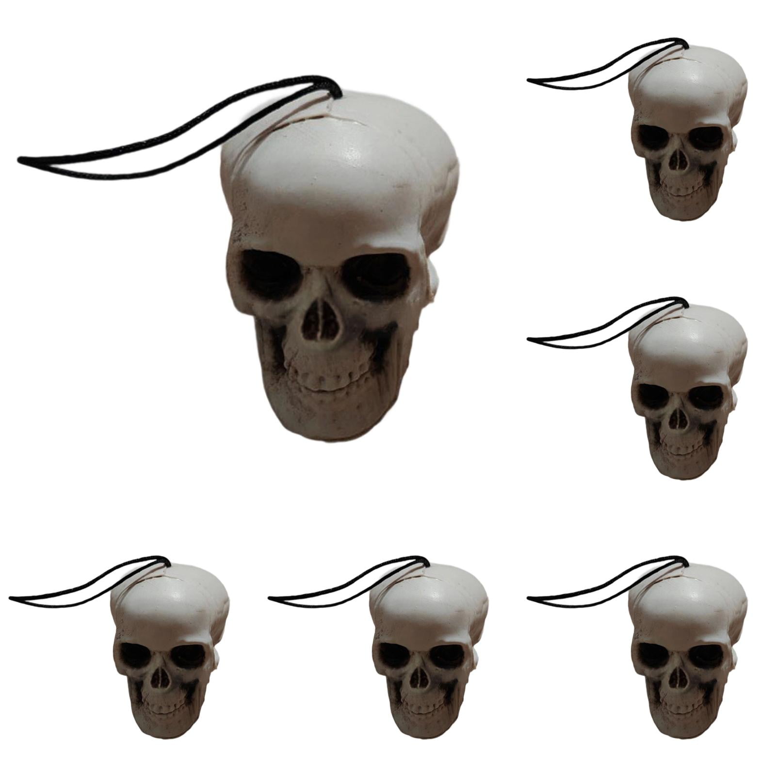 Skeleton Head Halloween Tree Ornaments and Christmas Tree Decorations ...