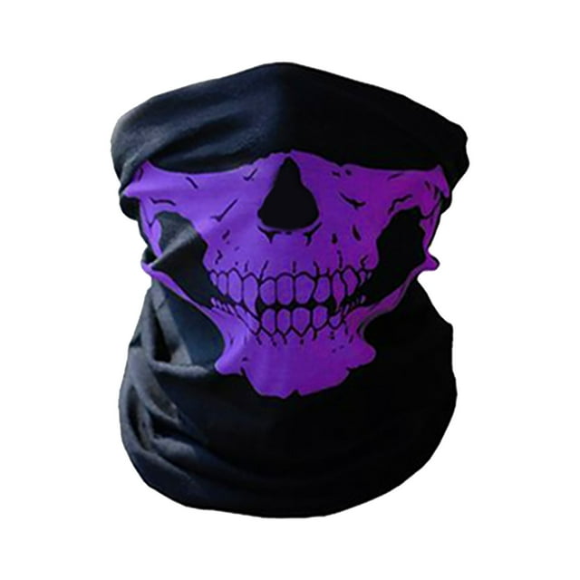 Skeleton Jaw Mask - Skull Neck Gaiter Half Balaclava Skull Face Mask ...