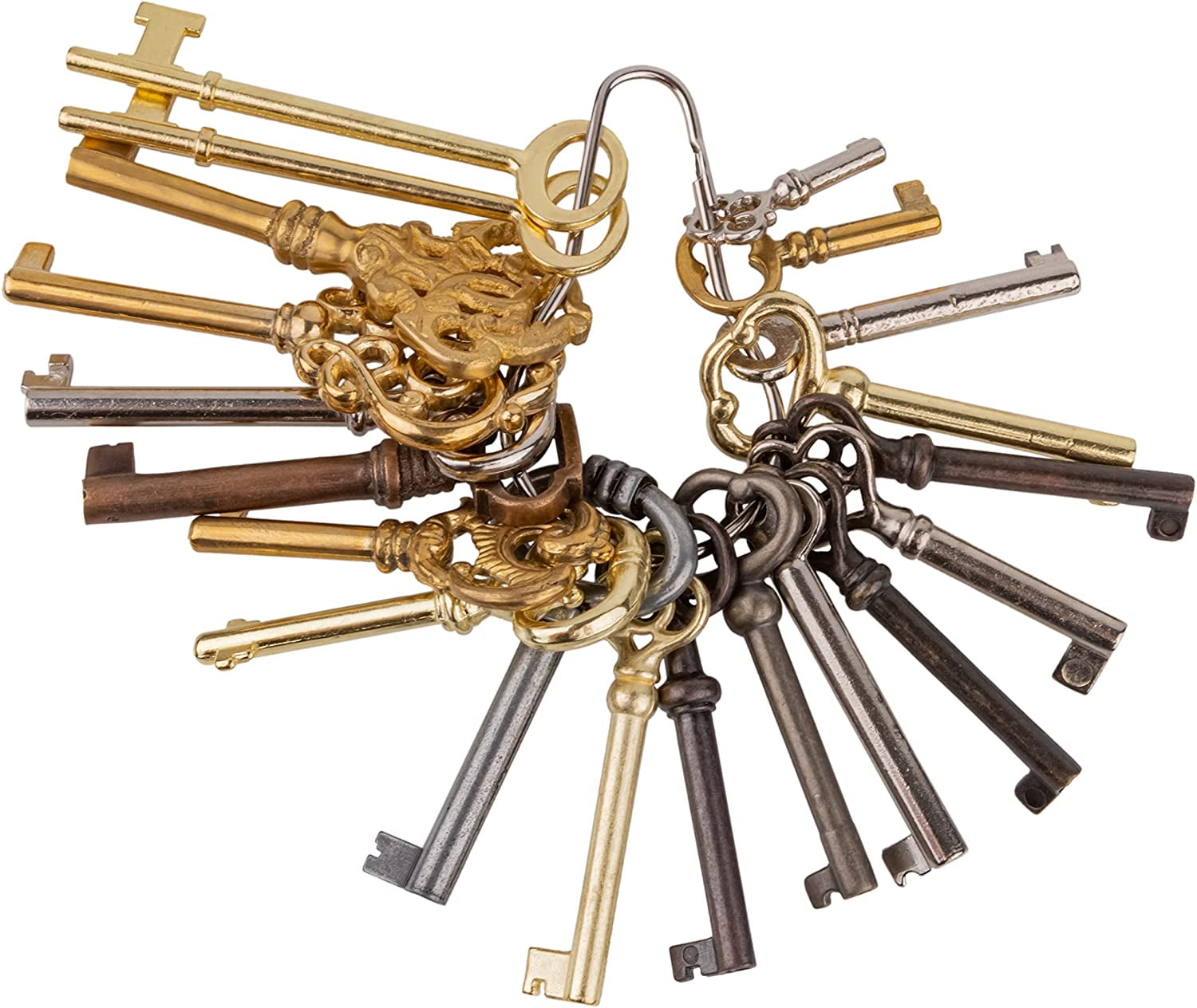 Skeleton Key Set Reproduction for Antique Furniture - Cabinet Doors ...