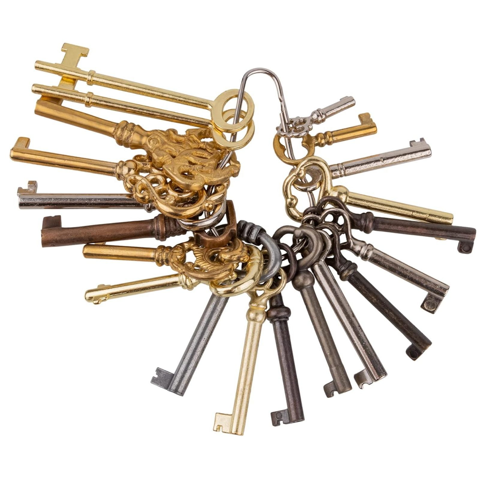 Skeleton Key Set Reproduction for Antique Furniture - Cabinet Doors ...