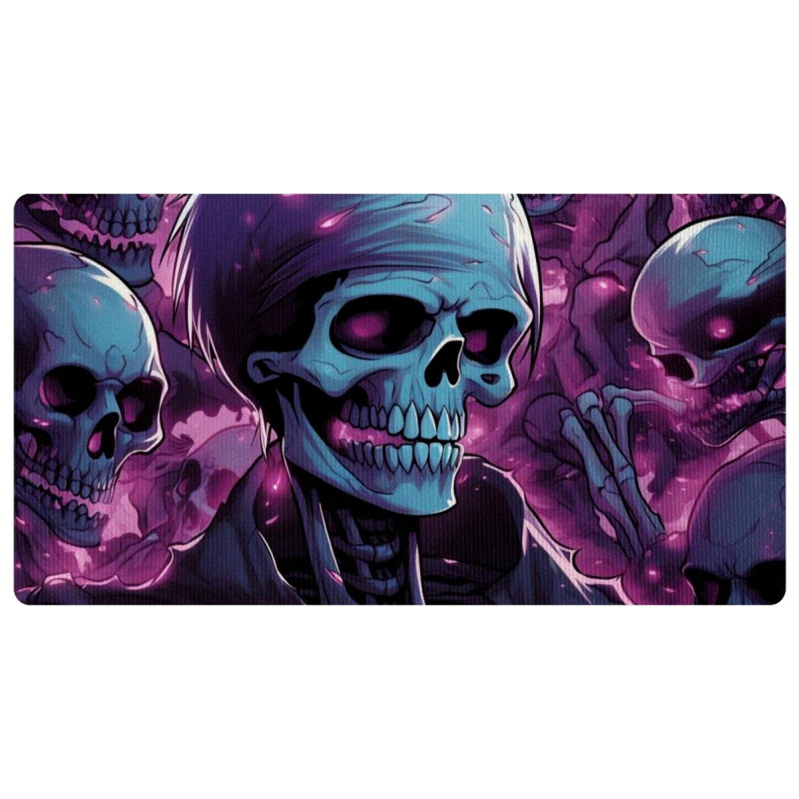 Skeleton Kitchen Rug, Washable Kitchen Rugs , Runner Mat for Floor ...