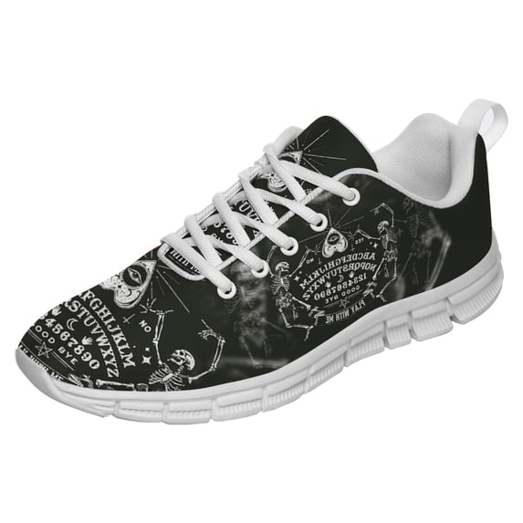 Skeleton Magic Ouija Board Shoes for Men Women Running Sneakers ...