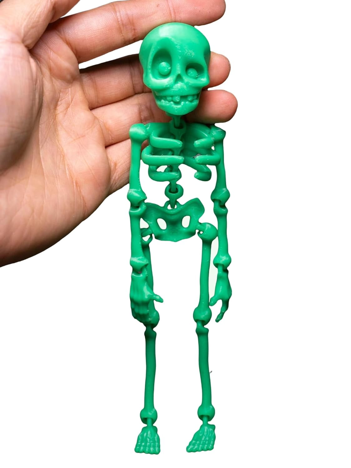 Skeleton Magnetic Articulating Halloween Decoration | Fidget Toy | Fridge Magnet | 3D print ...