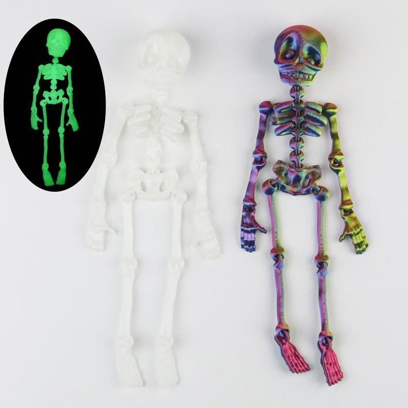 Skeleton Magnets for Fridge, Poseable Skeleton Fridge Magnet with ...