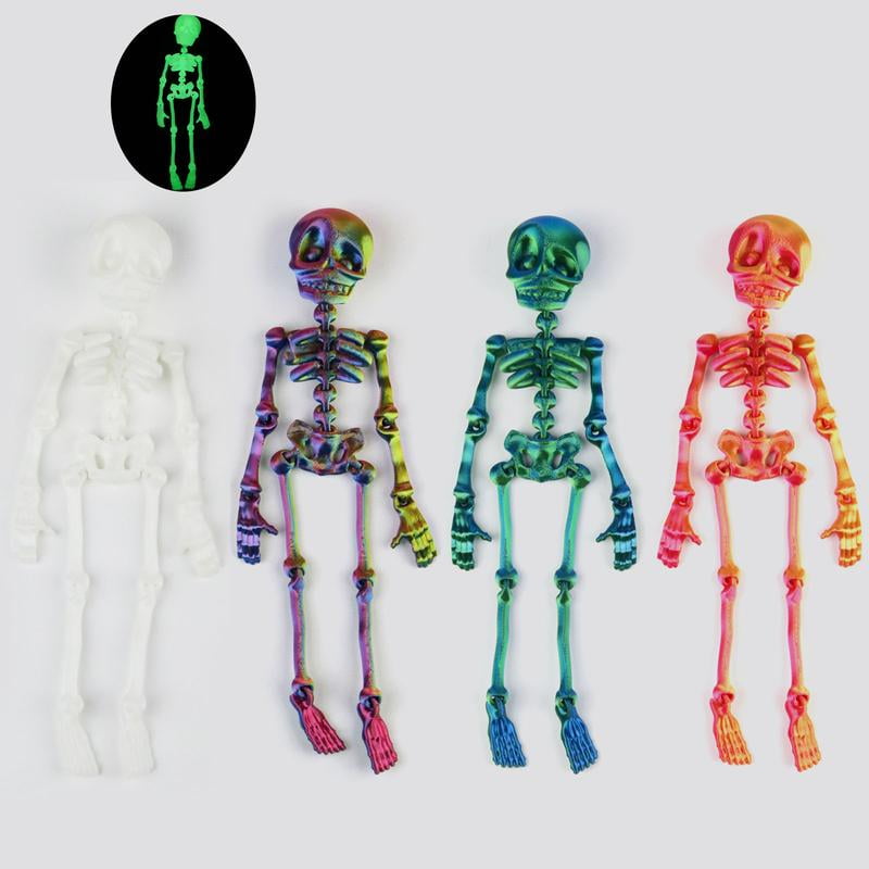 Skeleton Magnets for Fridge, Poseable Skeleton Fridge Magnet with ...
