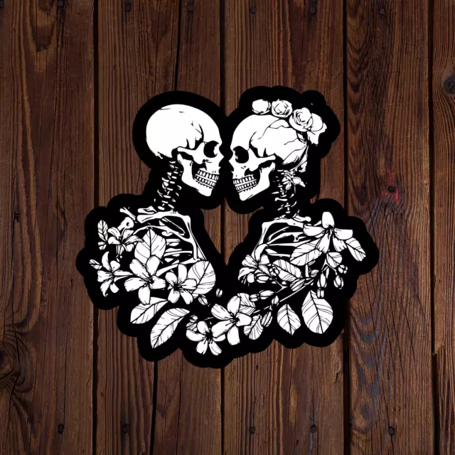Skeleton Marriage Sticker Girlfriend Anniversary Gift Love Sticker ...