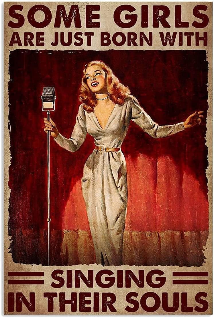 Skeleton Mermaid Metal Tin Sign,She Has The Soul of A Gypsy,Bar Retro ...