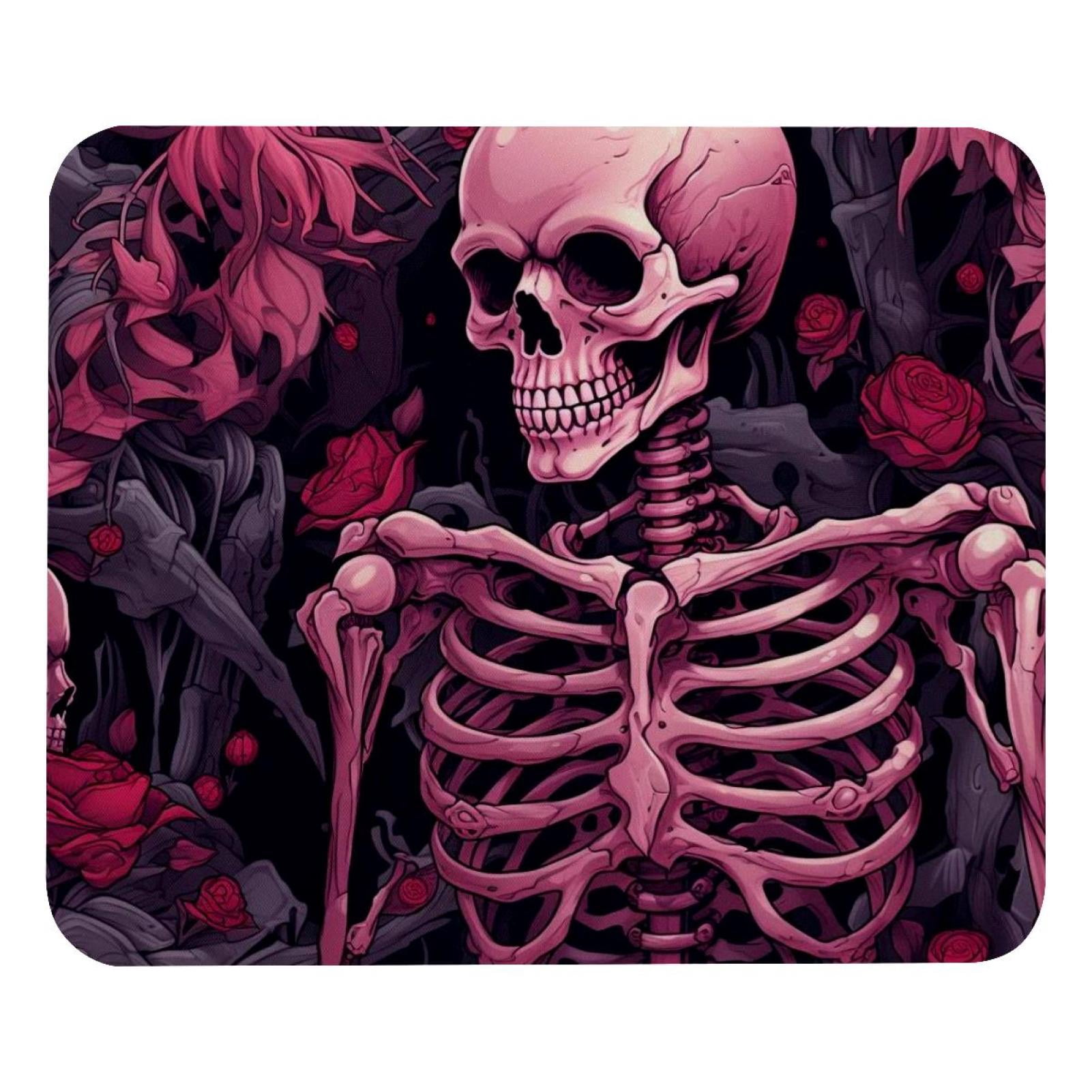 Skeleton Mouse Pad, Cloth with Rubberized Base - Walmart.com