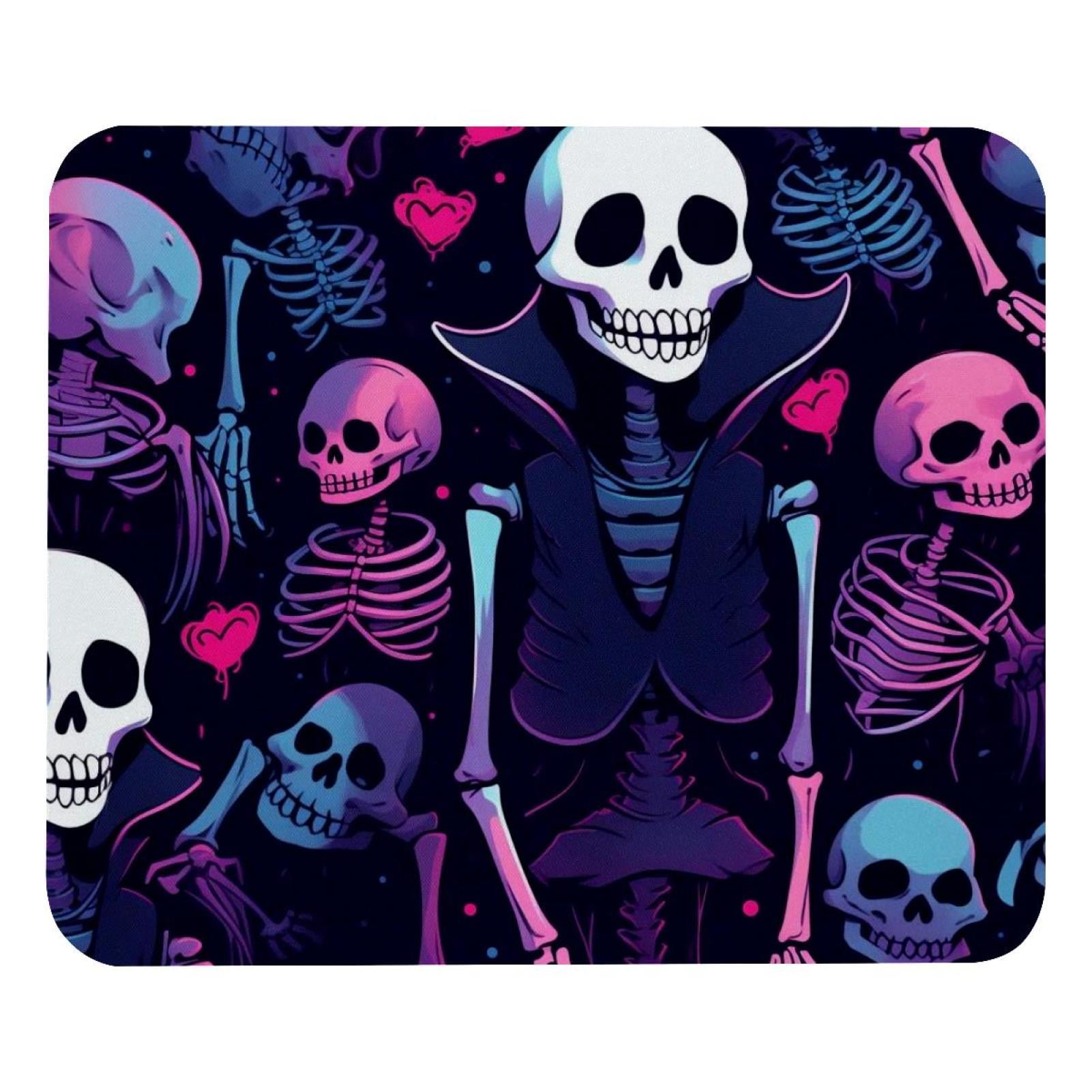 Skeleton Mouse Pad, Cloth with Rubberized Base - Walmart.com