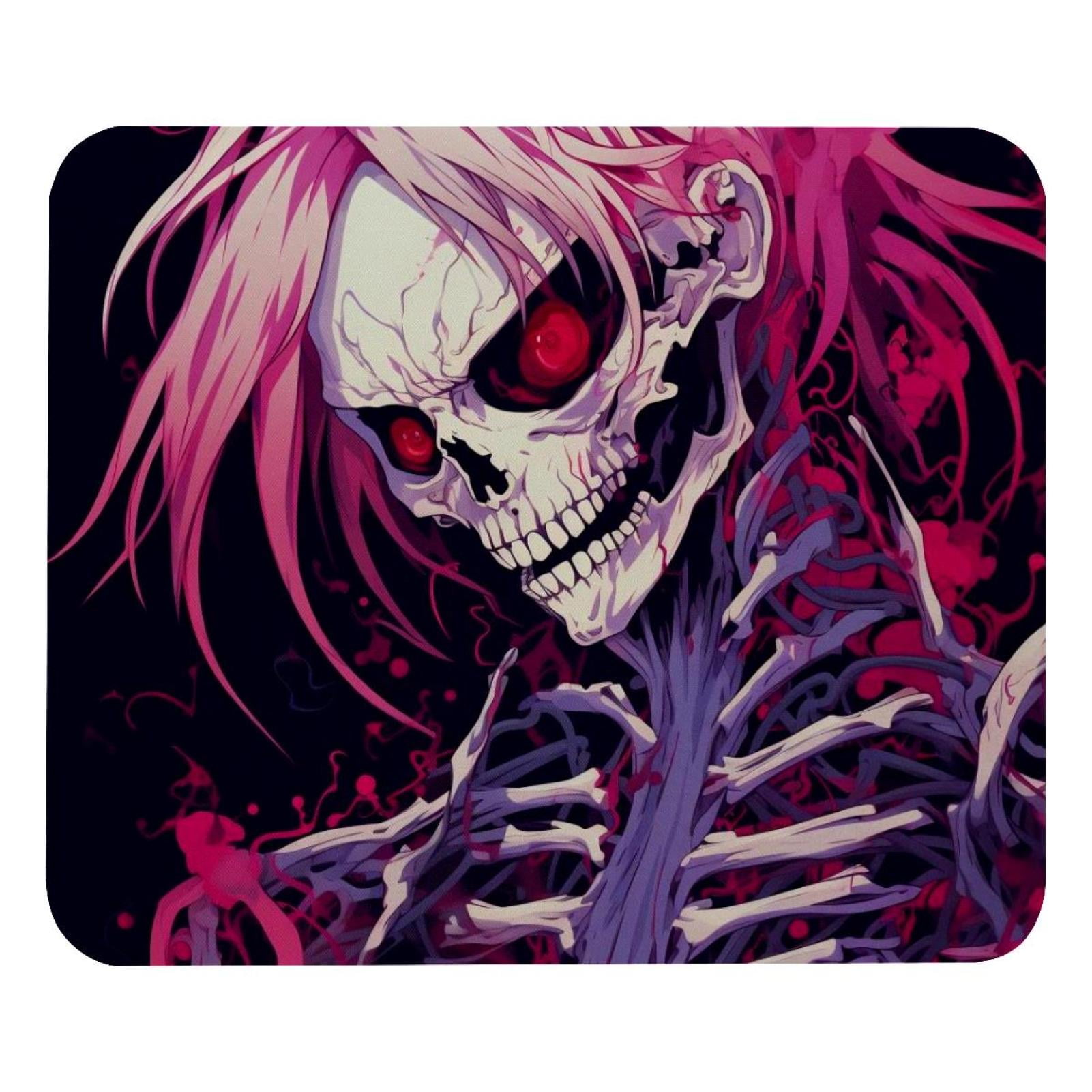 Skeleton Mouse Pad, Personality Design Rubber Base for Office Decor for ...