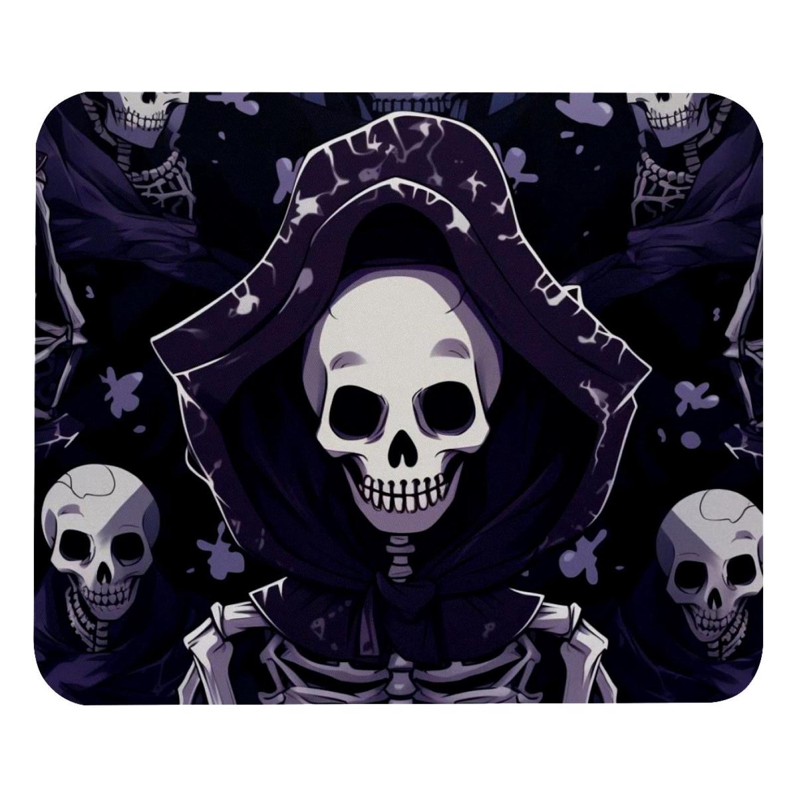 Skeleton Mouse Pad for Wireless Mouse Home Office Desk Laptop with ...