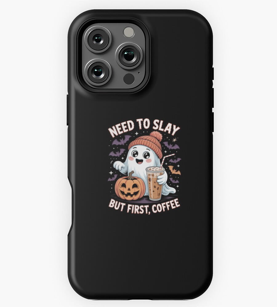 Skeleton Need To Slay But First Coffee GA14430 Phone Case for iPhone 11 ...
