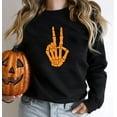 Skeleton Peace Sign Shirt, Halloween Shirt, Skeleton Hand Shirt, Funny ...
