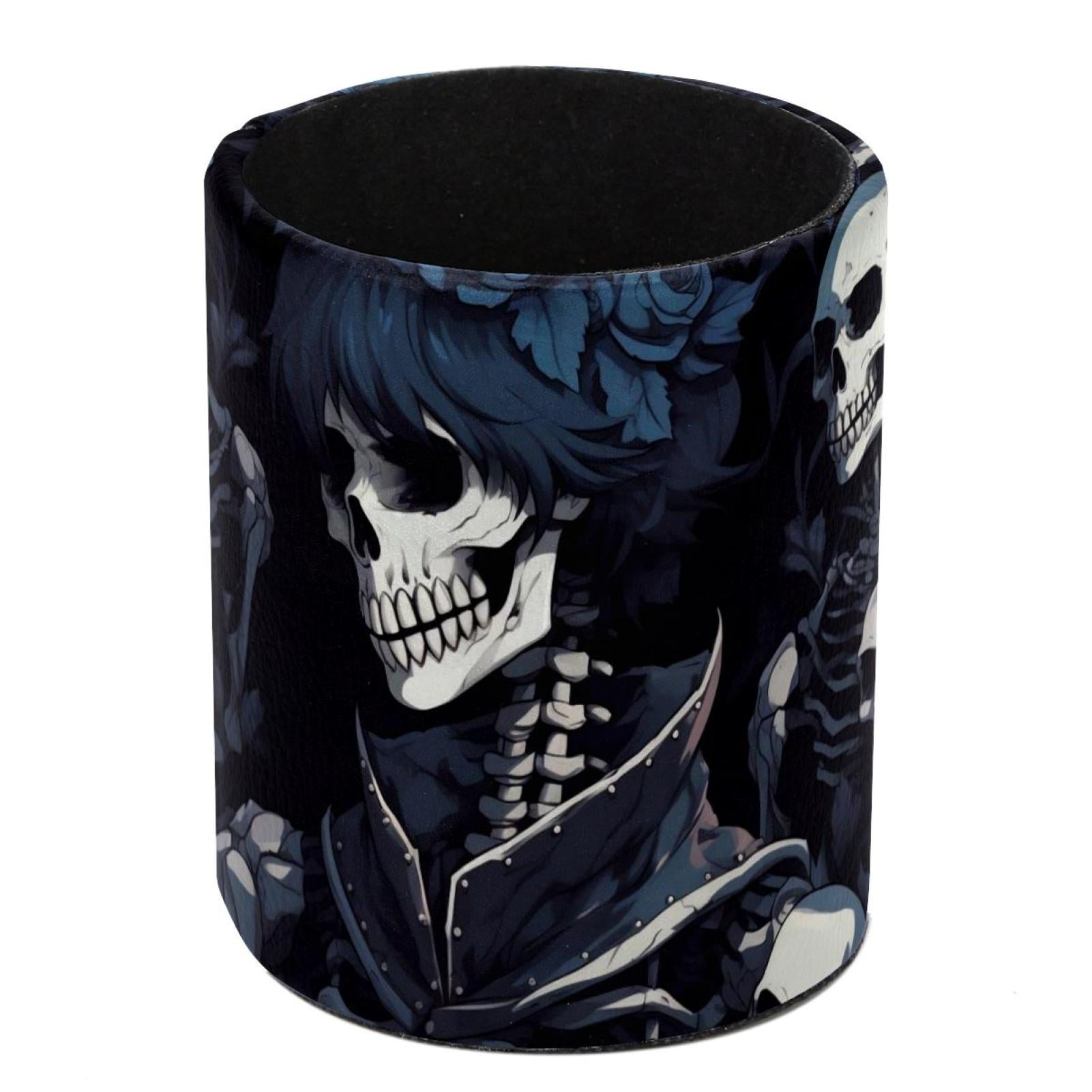 Skeleton Pen Holder Stand Cup Pencil Holder Organizer Makeup Brush ...
