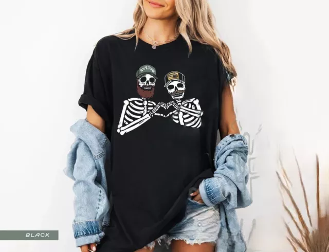 Skeleton Post and Morgan T-Shirt, Post Malone Shirt - Walmart.com