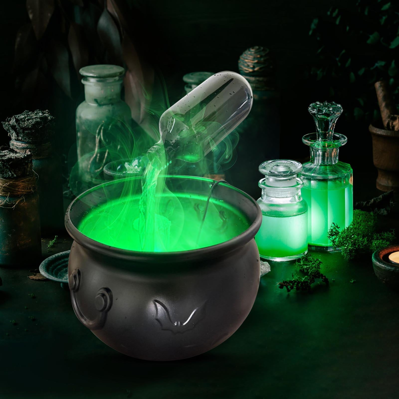 Skeleton Potion Witches Cauldrons,2025 New Cauldron Diffuser Halloween ...