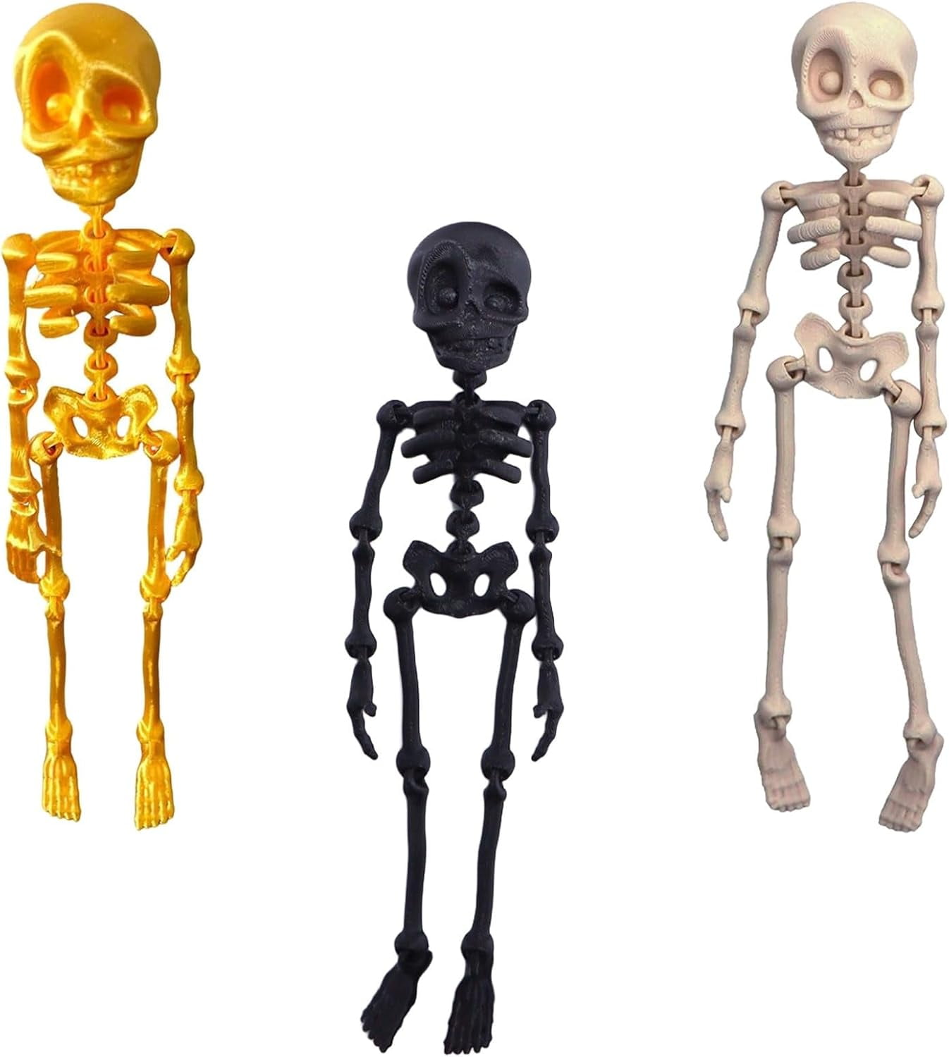 Skeleton Refrigerator Magnets, Poseable Skeleton Fridge Magnet, Mini ...