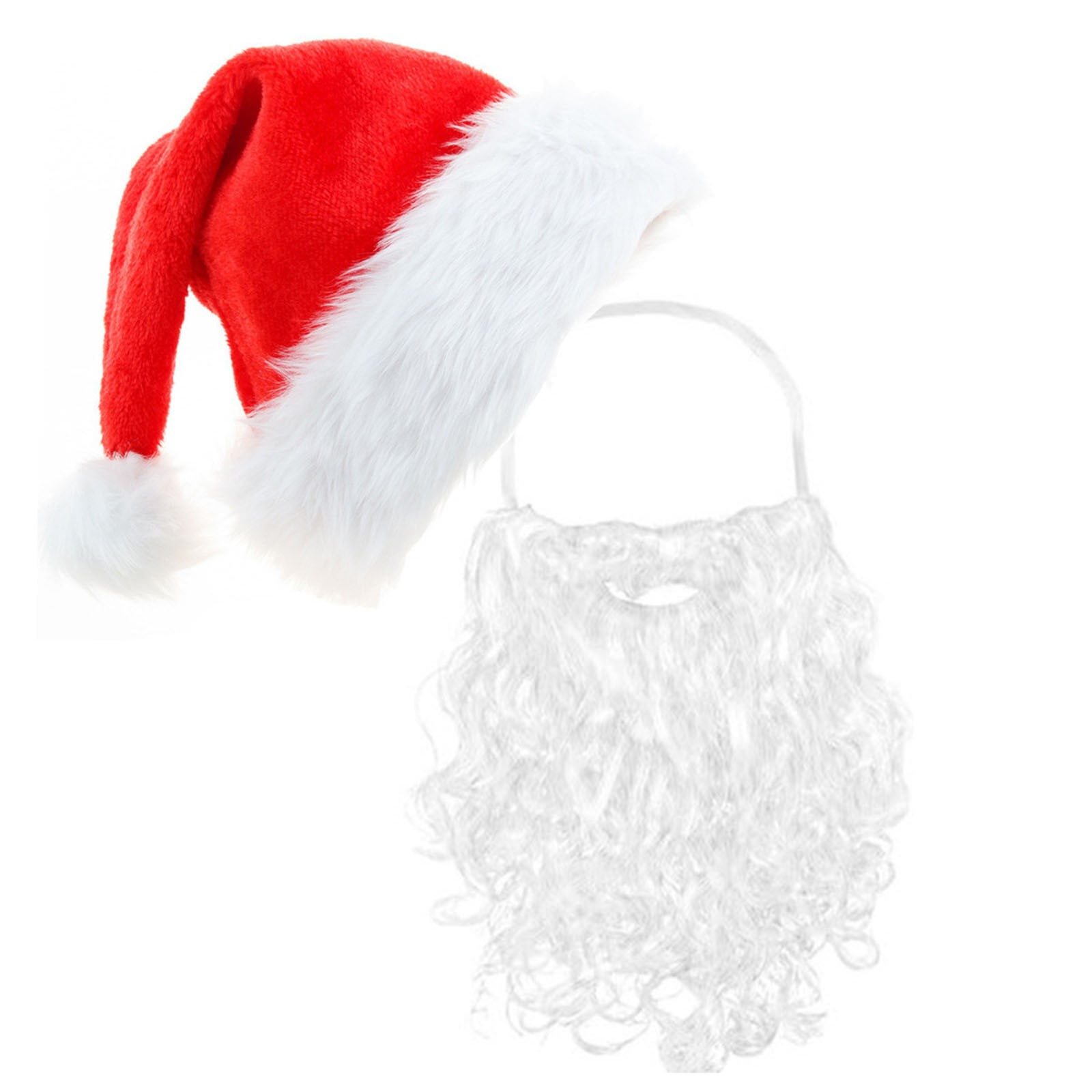 Skeleton Santa Beard, Fun Festive Accessory for Christmas Costumes and ...