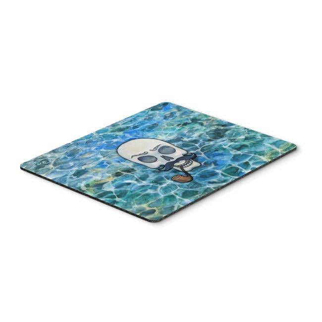Skeleton Skull Pirate Mouse Pad, Hot Pad or Trivet - Walmart.com