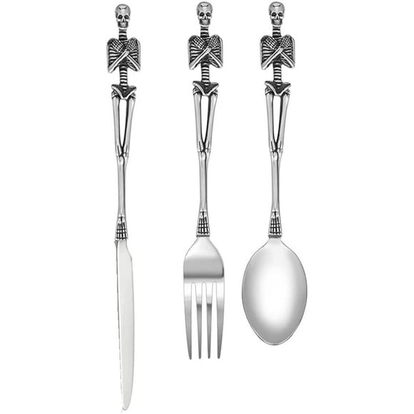 Skull Silverware