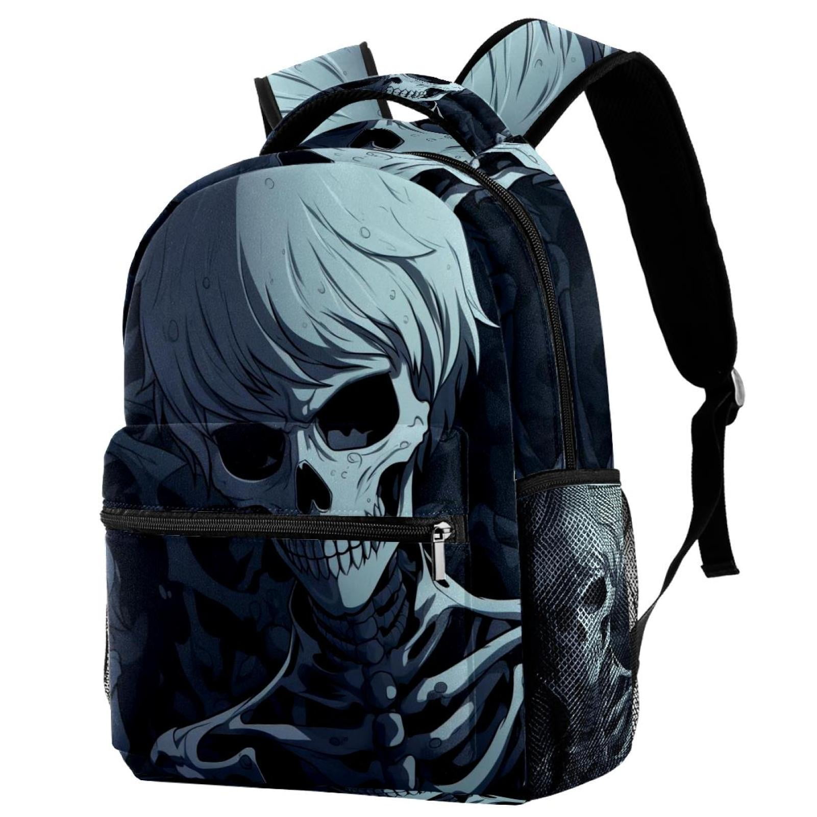 Skeleton Student Bags Travel Backpacks for Boys Girls - Walmart.com