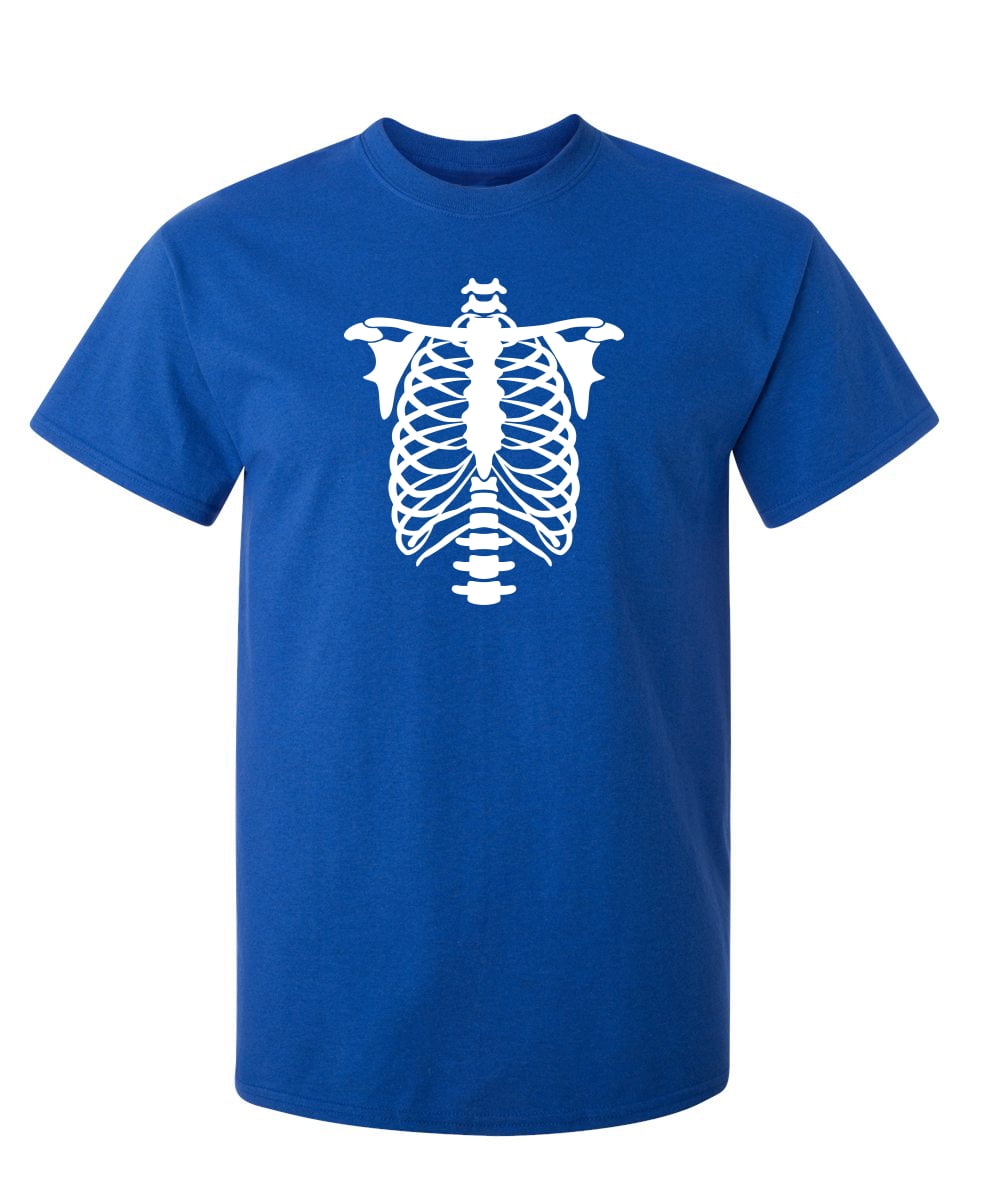 Skeleton Torso Sarcastic Humor Graphic Novelty Funny Tall T Shirt ...