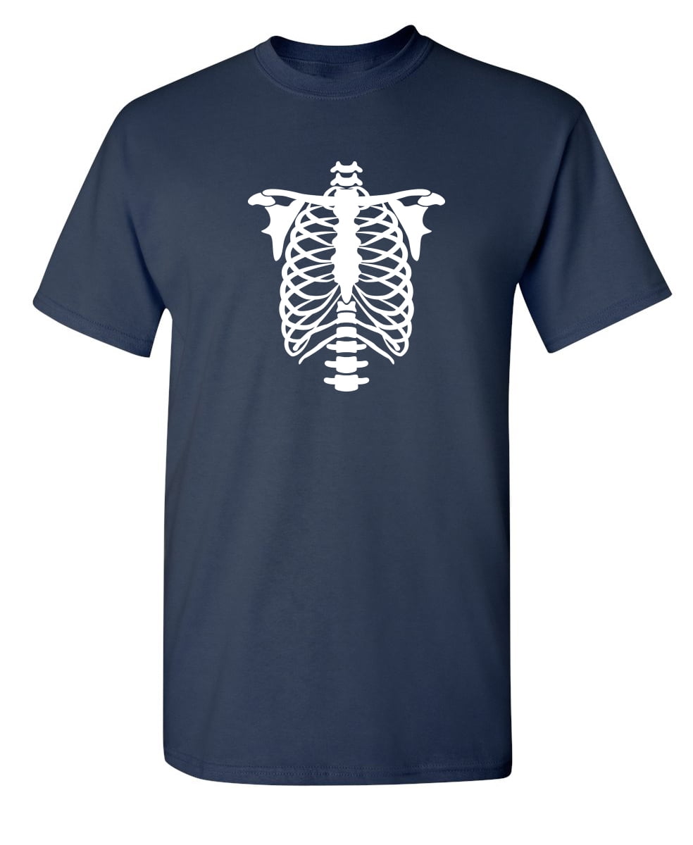 Skeleton Torso Sarcastic Humor Graphic Novelty Funny Tall T Shirt ...