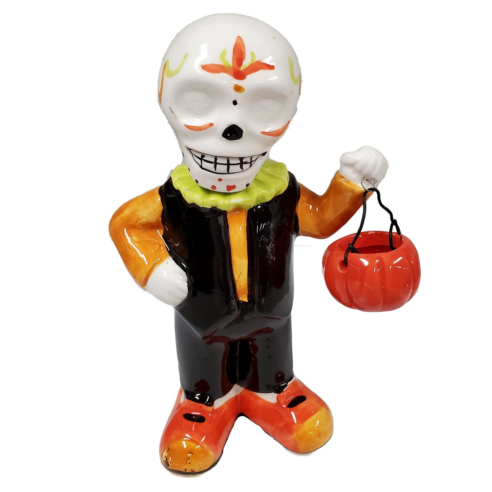 Skeleton Trick or Treater Dolomite Halloween Bobble Head Figuirne ...