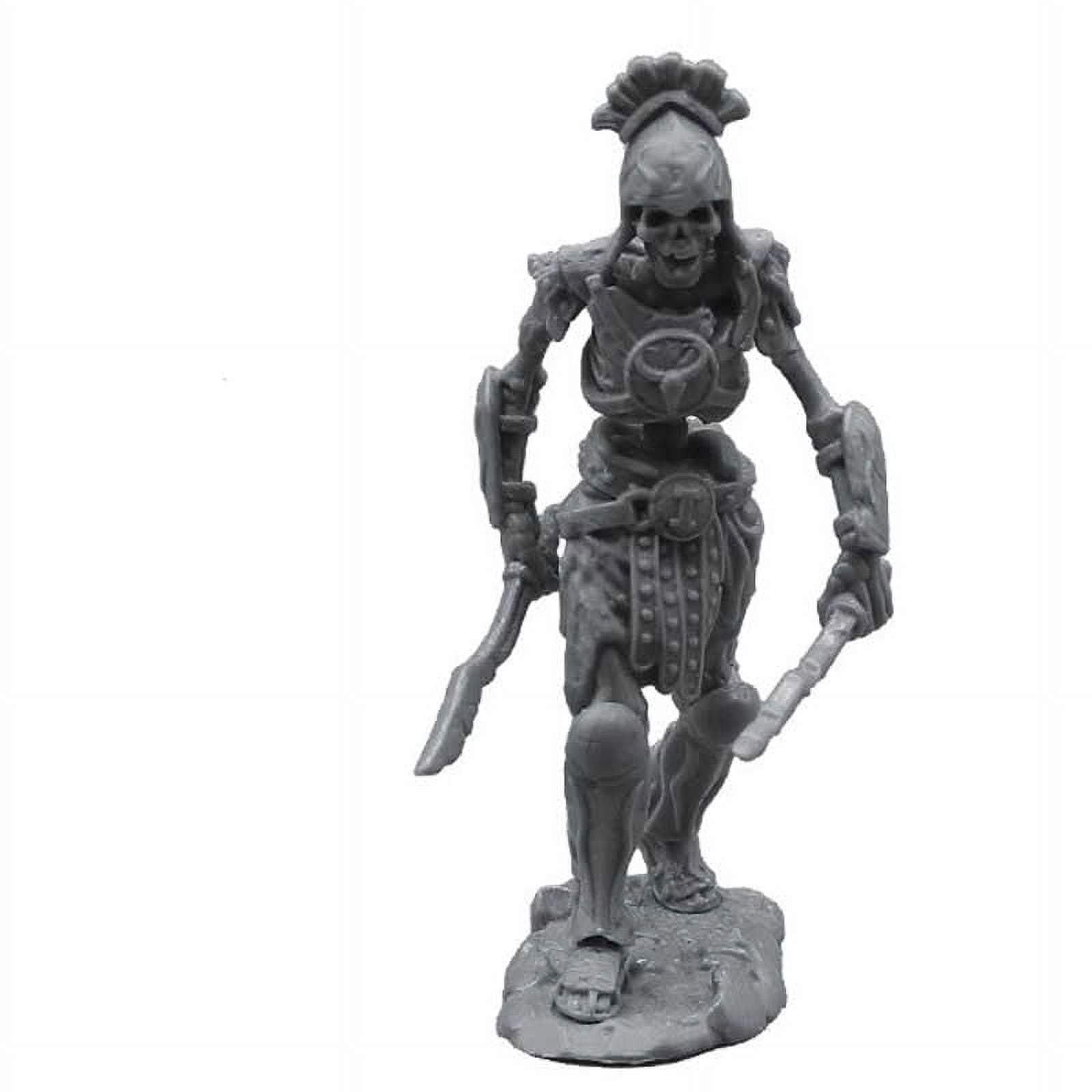 Skeleton Warrior Figure Kit 28mm Heroic Scale Miniature Unpainted First ...