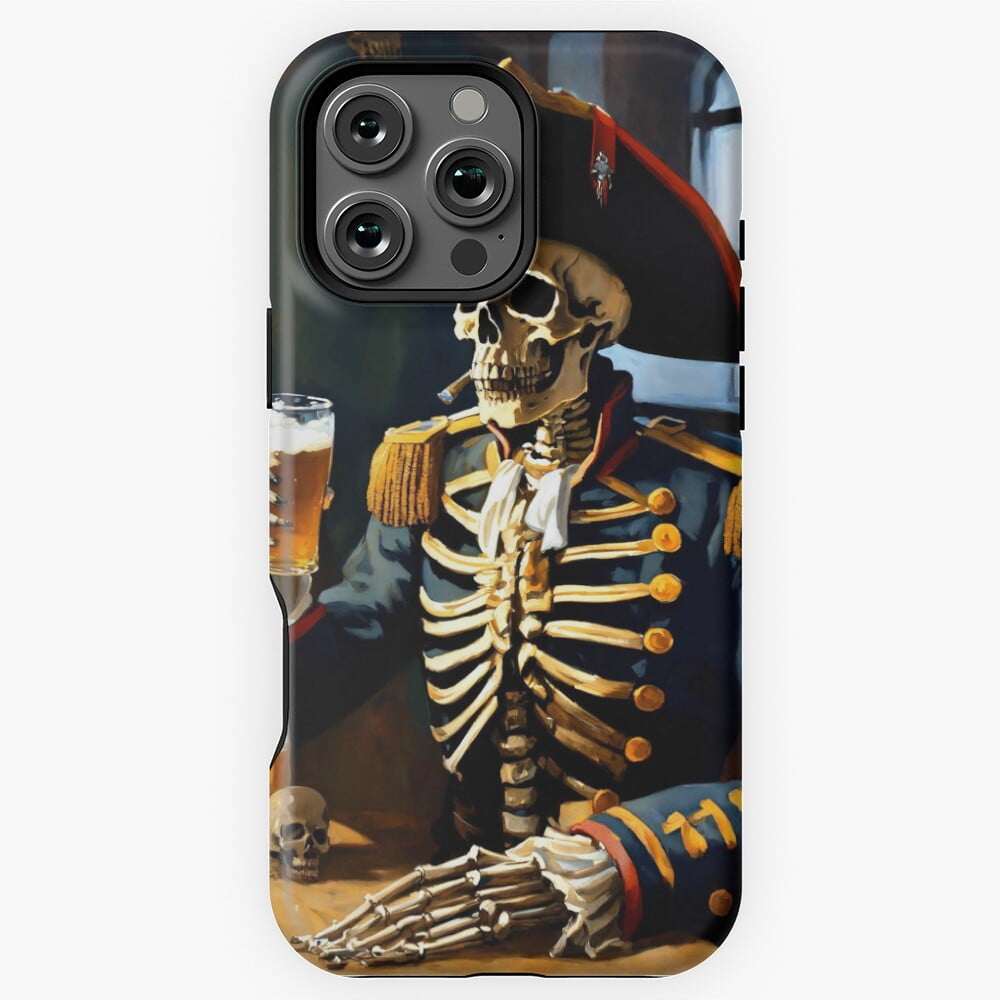 Skeleton soldier Phone Case for iPhone 16 15 14 13 12 11 Pro Max ...