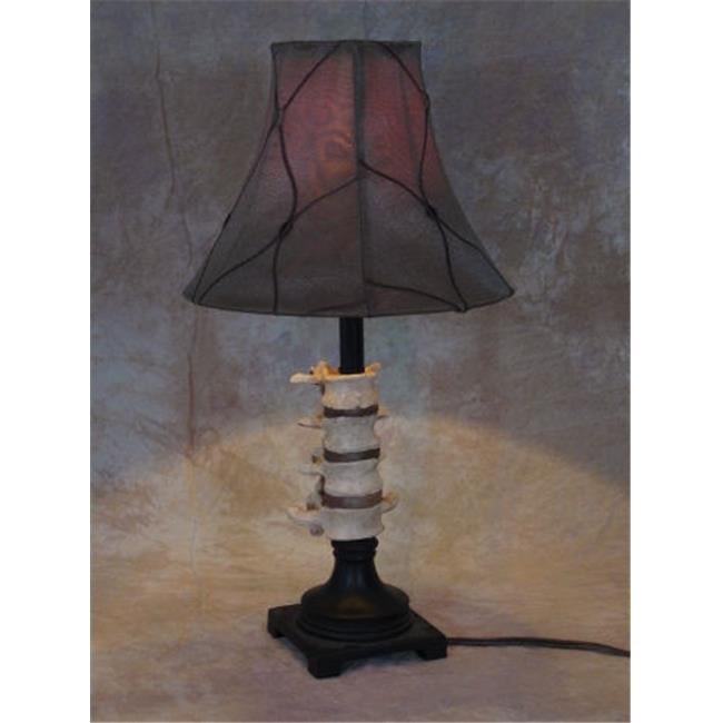 Skeletons and More 4-Part Lumbar Desk Lamp with Antique Shade - Walmart.com