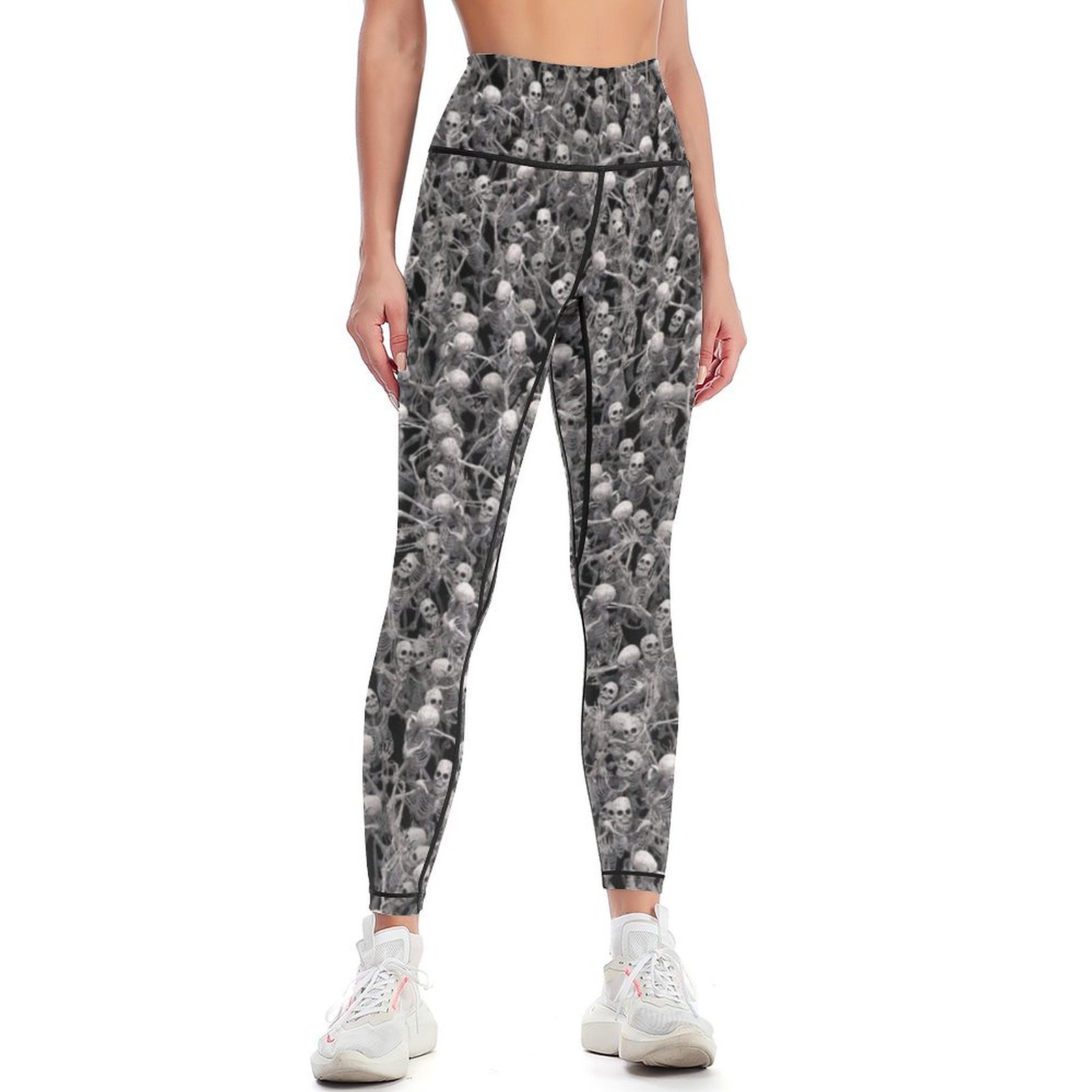 Skeletons crowd Leggings Women sportwear sports for gym woman gym ...
