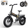 Skeri 20" Fat Tire Folding Electric Scooter Bike for Adults, 500W E ...