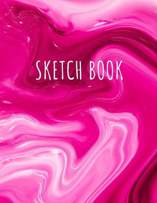 Sketch Book: Activity Sketch Book For Kids Watercolor Abstract Painting ...
