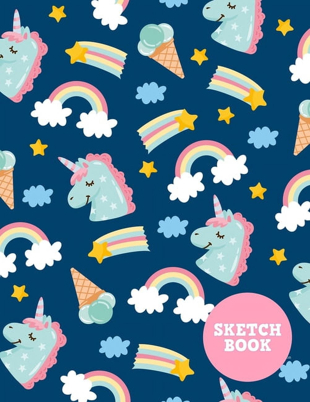 Sketch Book: Pretty Note Pad - Vol. XL 0506 (Paperback) - Walmart.com