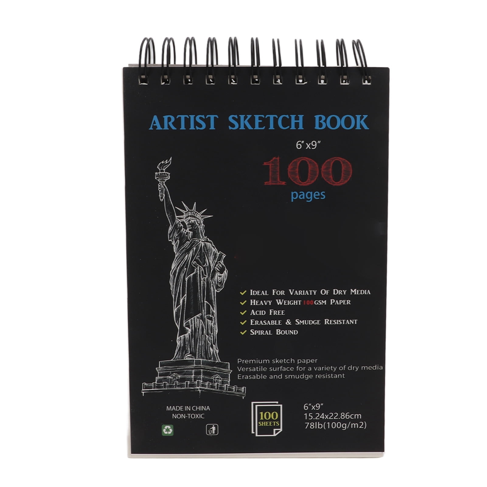 Sketch Books, Drawing Paper Glossy Writing 100pcs A5 Size For Painting ...
