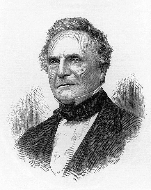 Sketch Portrait of Charles Babbage Style - A - 24x36 Inch Glossy ...