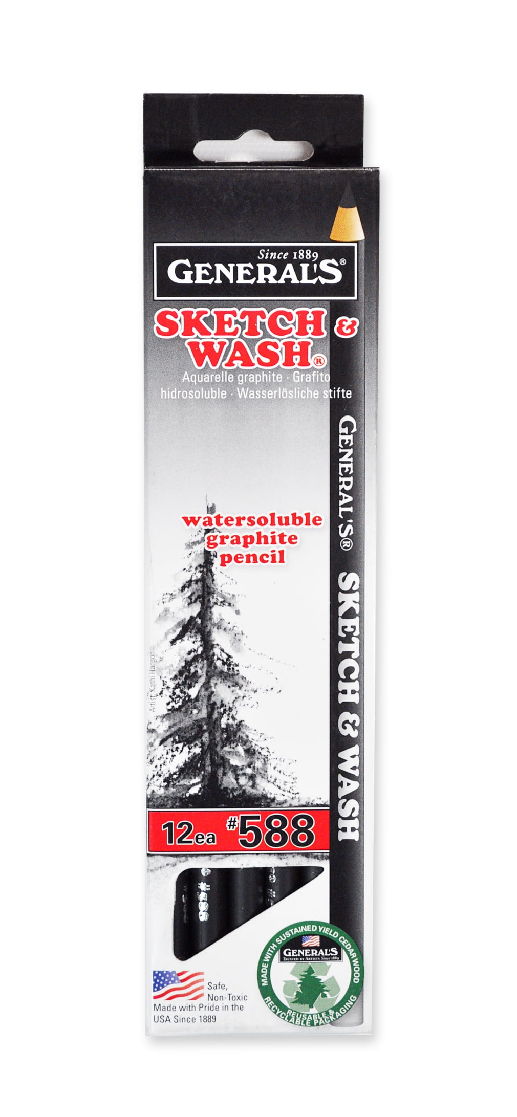 Sketch & Wash Pencil - Walmart.com