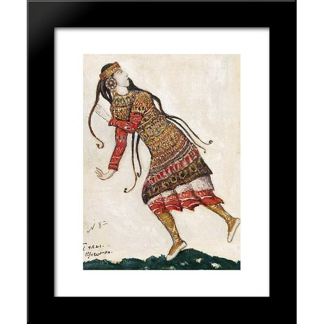 Sketch of costumes for The Rite of Spring 20x24 Framed Art Print by ...