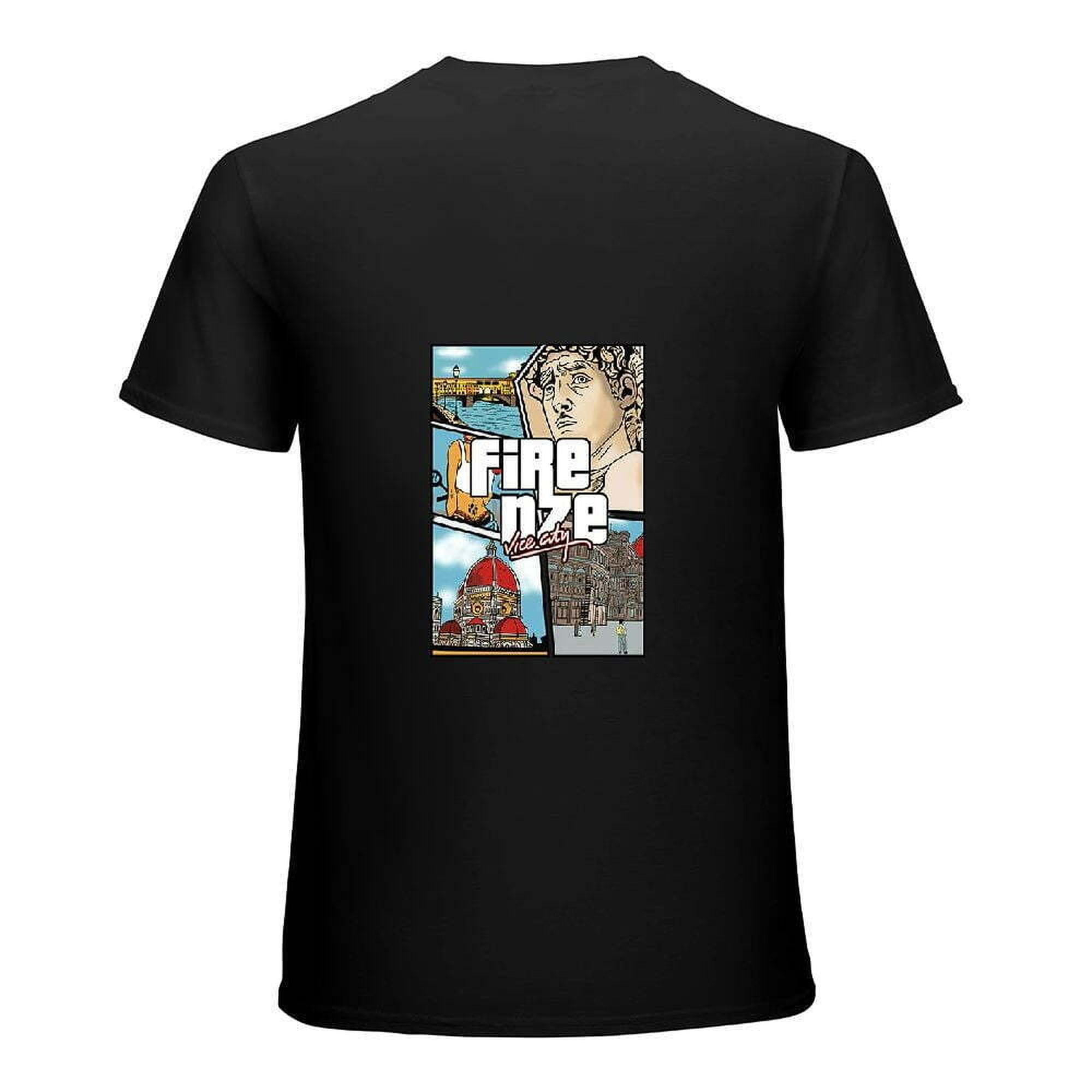 Sketch the City in Style with our Men's Cartoon Character Tee - Perfect ...